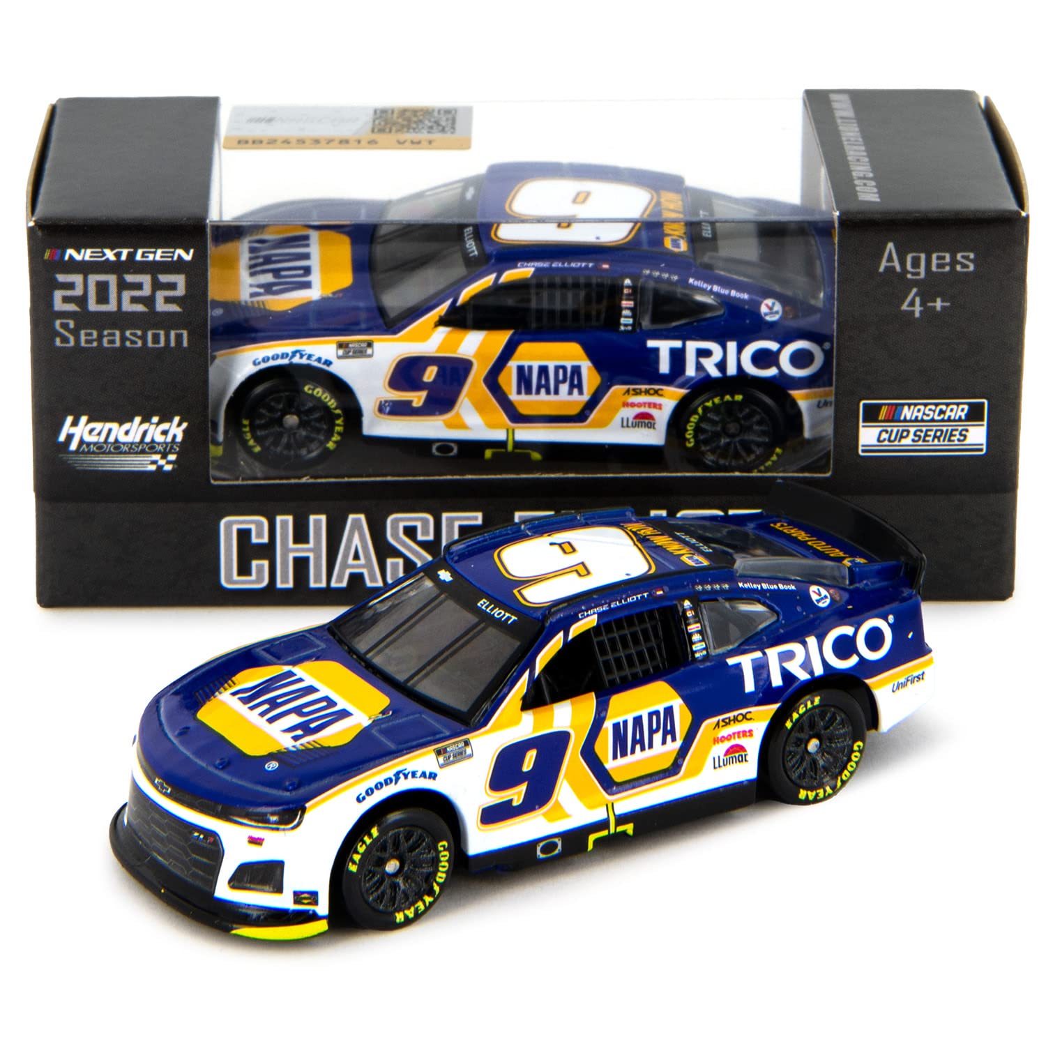 Lionel Racing Chase Elliott 2022 NAPA Trico Diecast Car 1:64 Scale