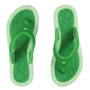 Gold Pigeon Shoes GP Breeze Light Weight Flip Flops for Women: 8521 Green, EU40 (US Size 8.5-9)