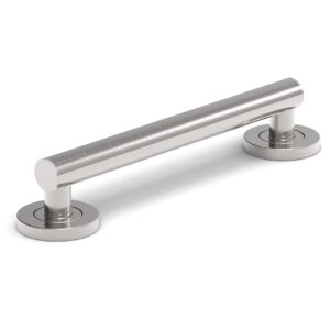 aquachase ada compliant grab bar,500lbs weight support for bath safety (12 inch, brushed nickel)