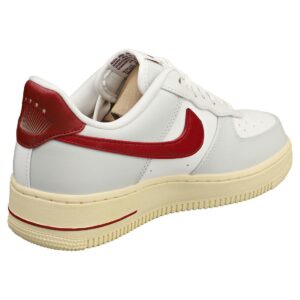 Nike Womens WMNS Air Force 1 '07 SE Photon Dust/Team Red Sz9.5