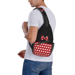 KridDr cartoon Chest Sling Bag Casual For Women & Men Crossbody Sling Backpack Shoulder Bag For Travel Hiking Gym