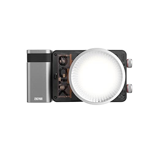 Zhiyun MOLUS X100 LED Video Light,Portable 100W 2700K-6500K CRI 95+ TLCI 97+ with Bluetooth App Brightness Control,Combo