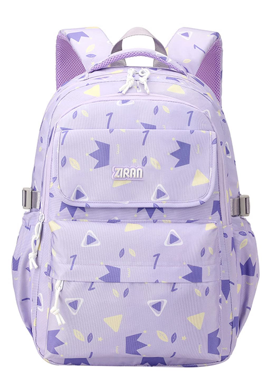 JiaYou Girls Women Backpack Junior Middle School Daypack High School University Laptop Bag(Purple Backpack,29 Liters)