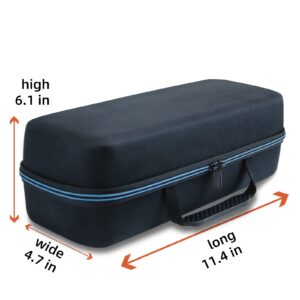 Carrying Case for Samsung The Freestyle Projector,Compatible with The Freestyle Smart Portable Projector 360°All-Round Hard EVA Protection Storage Box Travel Bag