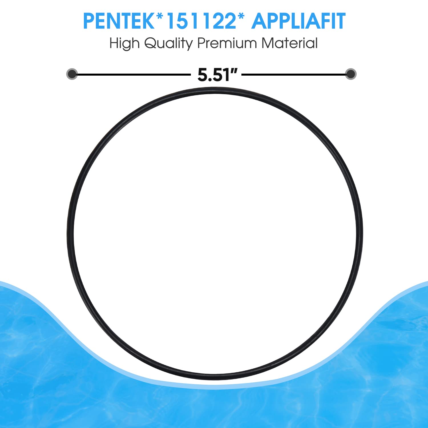 151122 Water Filter O Ring Compatible with Pentek Big Blue Pentek Water Filters 152032 4001756 151122-03 151122-27 01019189 Water Filter O Ring (3 Pack)