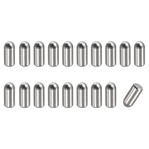 Tool parts 2.2x5mm Dowel Pins - 20pcs Round Head Flat Chamfered End Dowel Pin