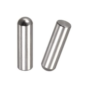 tool parts 10x35mm dowel pins - 2pcs round head flat chamfered end dowel pin