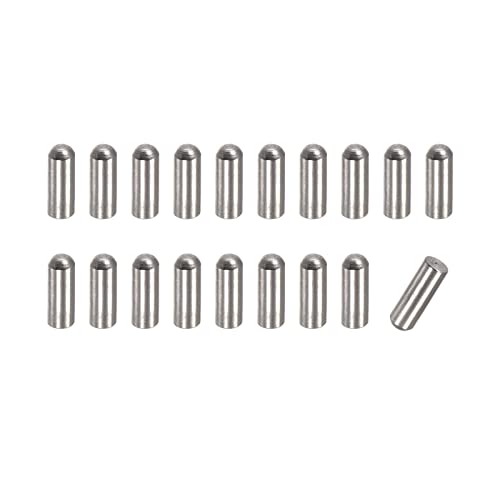 Tool parts 3x5mm Dowel Pins - 50pcs Round Head Flat Chamfered End Dowel Pin