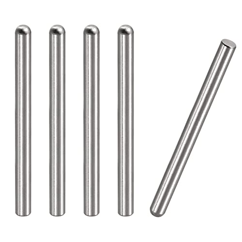 Tool parts 5x70mm Dowel Pins - 5pcs Round Head Flat Chamfered End Dowel Pin