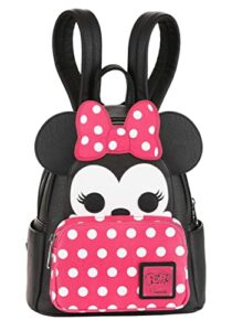 loungefly funko pop! pink minnie mini backpack standard