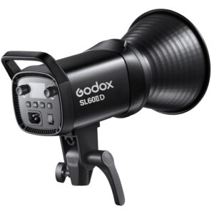 Godox SL60IID 70W LED Video Light, 18600Lux@1M 5600K COB LED Continuous Light, Bluetooth App&2.4G Wireless Remote Control 8 Built-in Fx Effects, TLCI/CRI 97+/96+Bowens Mount Studio Light