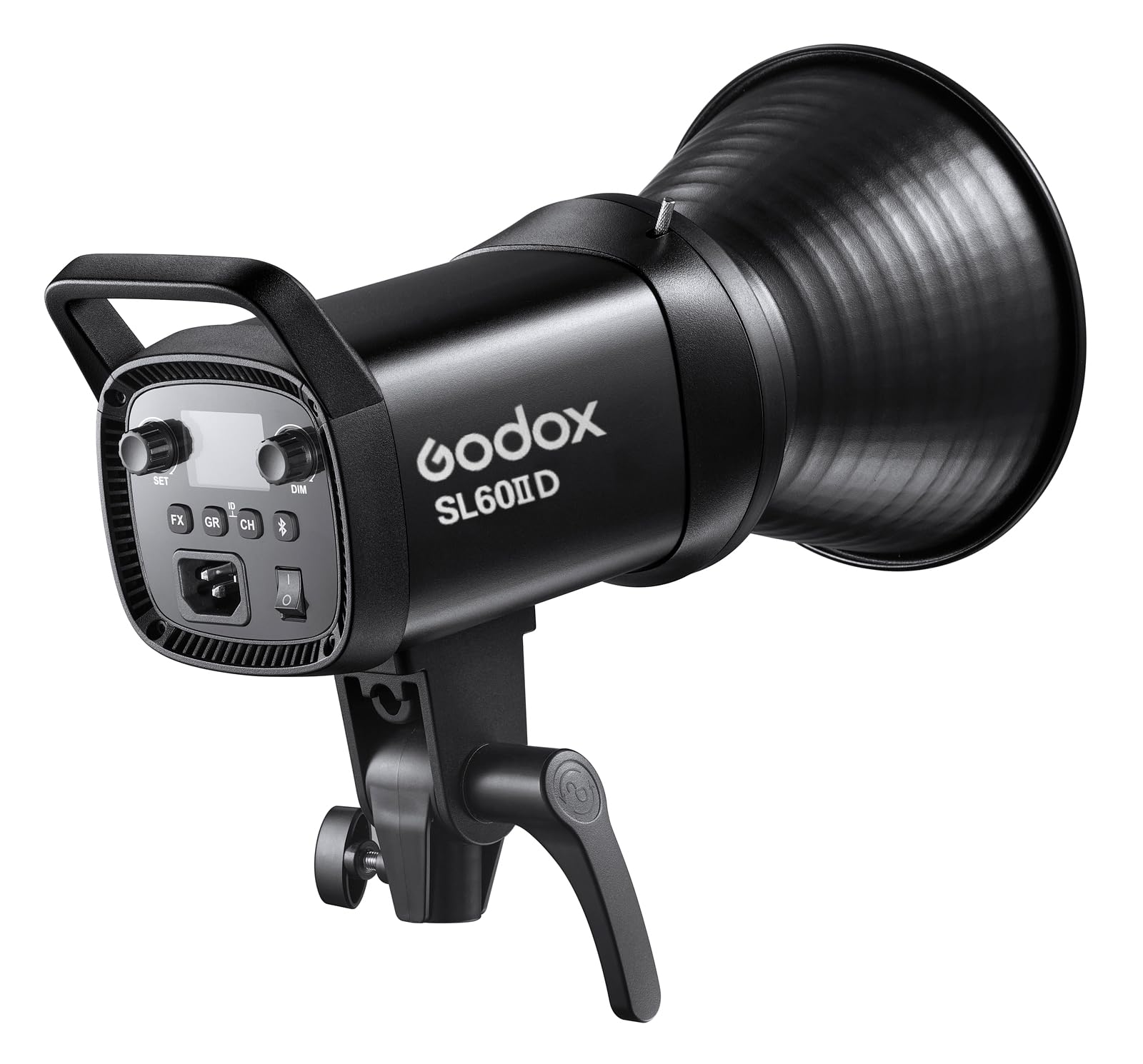 Godox SL60IID 70W LED Video Light, 18600Lux@1M 5600K COB LED Continuous Light, Bluetooth App&2.4G Wireless Remote Control 8 Built-in Fx Effects, TLCI/CRI 97+/96+Bowens Mount Studio Light