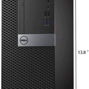 Dell Optiplex 7040 Mini Tower Desktop Computer, Intel Quad Core i5 6500 3.2Ghz, 32GB DDR4, 1TB SSD Hard Drive, WiFi, Bluetooth, HDMI, Keyboard & Mouse, Windows 10 Pro (Renewed)