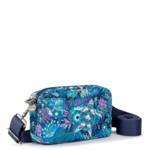 Sakroots Lodi Smartphone Crossbody, Convertible Design, Royal Blue Seascape