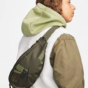 Nike Heritage Hip Pack (Medium Olive/Black, One Size),(DQ5930)