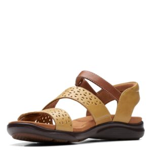 clarks womens, kitly way yellow wom sand