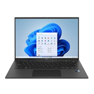 lg gram 14” lightweight laptop, intel 13th gen core i7 evo platform, windows 11 home, 32gb ram, 1tb ssd, black