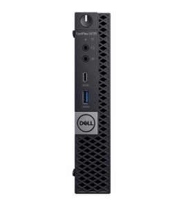 dell optiplex 5070-micro, core i7-9700t 2.0ghz, 16gb ram, 1tb solid state drive, internal wifi, windows 11 pro 64bit, (renewed)