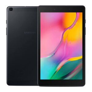 samsung galaxy tab a 8.0", 32gb, black (wi-fi + 4g lte) tablet - quad core qualcomm processor, 1280 x 800 (wxga), 8mp rear-facing and 2mp front-facing camera, android