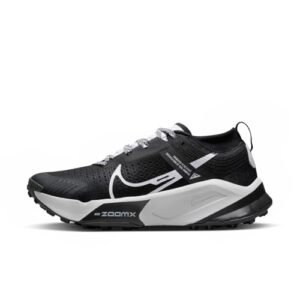 women's zoomx zegama trail - size 8.5 us -black/white