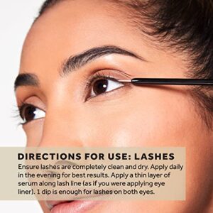 Eylure 2in1 Lash & Brow Enhancing Serum, 3.5 ml | See Results in 2 Weeks Clear