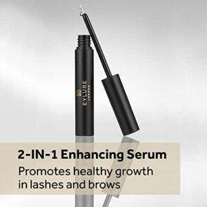 Eylure 2in1 Lash & Brow Enhancing Serum, 3.5 ml | See Results in 2 Weeks Clear