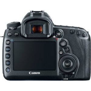 Canon EOS 5D Mark IV DSLR Camera (1483C002) with 64GB Memory Card, Case, Cleaning Set and More - International Model - Starter Bundle (Renewed)