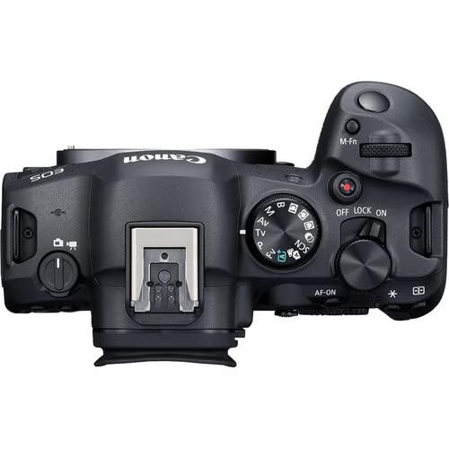 Canon EOS R6 Mark II Mirrorless Camera with 24-105mm f/4 Lens (5666C011) + 64GB Card + Case + Corel Photo Software + 2 x LPE6 Battery + Card Reader + LED Light + More (INTL. Model) (Renewed)