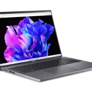 Acer Swift Go 16 Thin & Light Laptop | 16" 1920 x 1200 100% sRGB 400nit Display | Intel Core i5-1335U | Intel Iris Xe Graphics | 8GB LPDDR5 | 512GB Gen 4 SSD | Intel WiFi 6E AX211 | SFG16-71-52SD