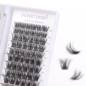 lash clusters 72 pcs individual lashes diy lash extensions 10-16mm length reusable soft natural false eyelashes thin band eyelash extensions for makeup at home