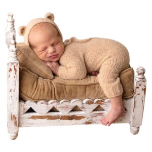 M&G House Newborn Photography Props Mattress Pillow Photo Prop Floor Pillow Seating Pillow Baby Photoshoot Props Pillow Mat Baby Photo Props Pillow(Brown)