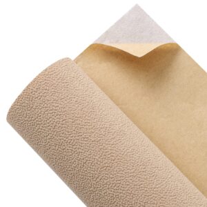 removable velvet fabric self adhesive felt fabric liner beige velvet drawer liner for jewelry drawer craft felt fabric sheet art & craft making 14.2" x 98"