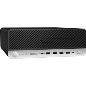 HP ProDesk 600 G5-SFF, Core i5-9500 3.0GHz, 16GB RAM, 512GB Solid State Drive, Windows 11 Pro 64Bit, Internal WiFi, (Renewed)