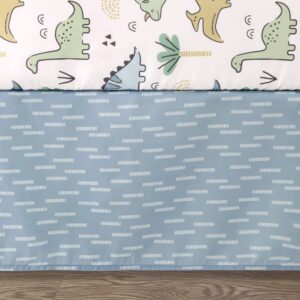 The Peanutshell Dinosaur Crib Bedding Set for Boys, 5 Pieces