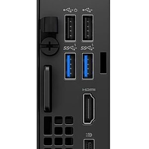 Dell OptiPlex 7010 Micro Business Mini Desktop (Intel i5-13500T vPRO 14-Core, 16GB RAM, 256GB PCIe SSD, Intel UHD 770, RJ-45, HDMI, DP, Black, USB Keyboard, USB Mouse, Win 10 Pro)