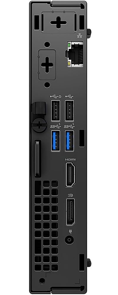 Dell OptiPlex 7010 Micro Business Mini Desktop (Intel i5-13500T vPRO 14-Core, 16GB RAM, 256GB PCIe SSD, Intel UHD 770, RJ-45, HDMI, DP, Black, USB Keyboard, USB Mouse, Win 10 Pro)