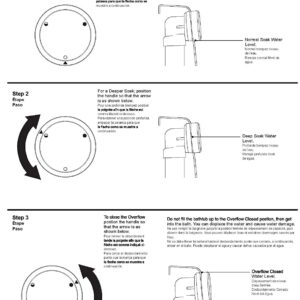 Westbrass A493CHM-07 Universal Patented Deep Soak Round Replacement 2-Hole Bathtub Overflow Cover for Full and Over-Filled Closure, Satin Nickel