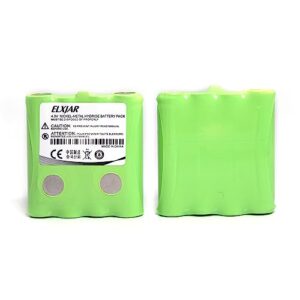 ROWSHEP (2-Pack) 4.8V 700mAh Ni-MH Battery Replacement for Cisco GA-cm, FA-NICD, Cobra FA-BP FA-CK GA-cm GA-CR GA-CT IXNN4002A