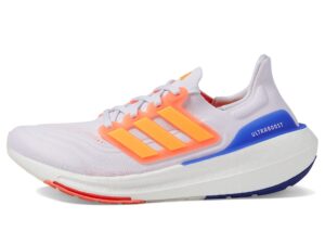 adidas men's ultraboost light white/solar gold/lucid blue 9 d (m)