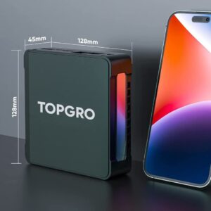 TOPGRO Mini Micro PC Windows 11 Pro