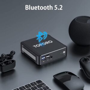 TOPGRO Mini Micro PC Windows 11 Pro