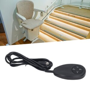 Lift Chair Remote 4 Buttons 5 Pin Up Down Power Recliner Replacement Hand Control Handset for Power Recliner