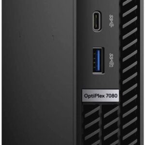 Dell OptiPlex 7080 XE Micro Form Factor Mini PC Business Desktop Computer [Windows 11 Pro], Intel 6-Core i5-10500T, 64GB DDR4 RAM, 1TB PCIe SSD, Wi-Fi 6, Bluetooth 5.1, Ethernet, Display Port, RJ45