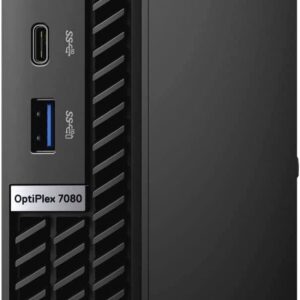 Dell OptiPlex 7080 XE Micro Form Factor Mini PC Business Desktop Computer [Windows 11 Pro], Intel 6-Core i5-10500T, 64GB DDR4 RAM, 1TB PCIe SSD, Wi-Fi 6, Bluetooth 5.1, Ethernet, Display Port, RJ45