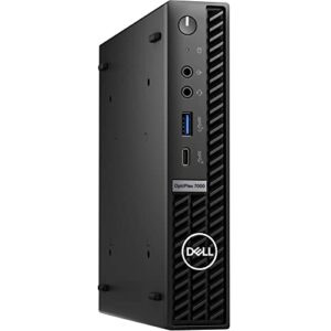 dell newest optiplex 7000 business micro form factor mff desktop computer, 12th gen intel 12-core i7-12700, 64gb ddr5 ram, 2tb pcie ssd, wifi 6, bluetooth, keyboard & mouse, windows 11 pro