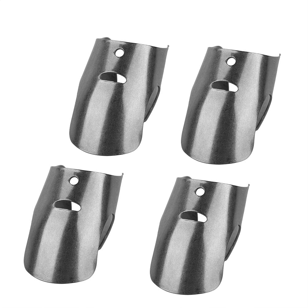 4 PCS Finger Guards for Cutting Kitchen Tool Finger Guard Stainless Steel Finger Protector Avoid Hurting When Slicing and Dicing Kitchen Safe Chop Cut Tool