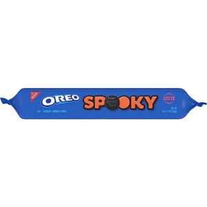 OREO Orange Creme Chocolate Sandwich Cookies, Limited Edition, Halloween Cookies, 18.71 oz