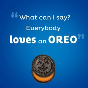 OREO Orange Creme Chocolate Sandwich Cookies, Limited Edition, Halloween Cookies, 18.71 oz