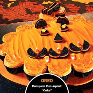 OREO Orange Creme Chocolate Sandwich Cookies, Limited Edition, Halloween Cookies, 18.71 oz