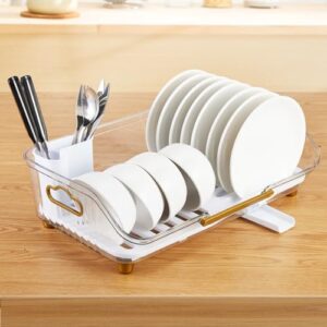 Cloveego Dish Drying Rackover Sink Dish Drying Rack for Vegetables and Fruits. Suitable for All Kinds of dishesProduct Size 16.7 in. 10.4 in. 5.1 in